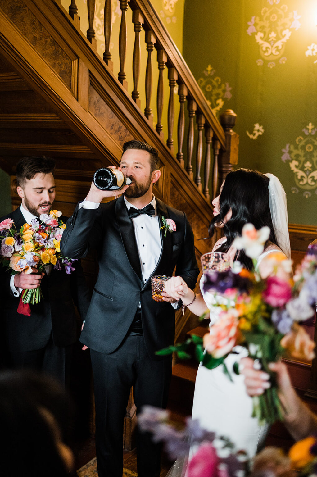 Colorful Wedding at Barr Mansion - biancanichole.com