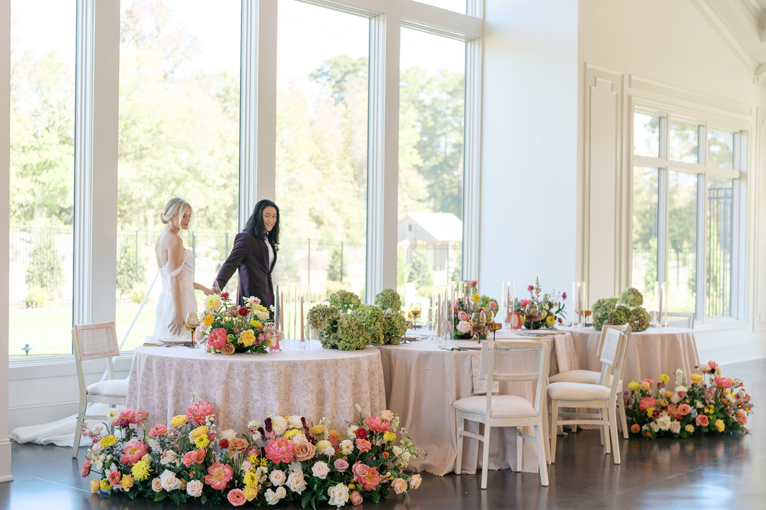 Colorful Garden Wedding Inspiration at Donovan Manor - biancanichole.com