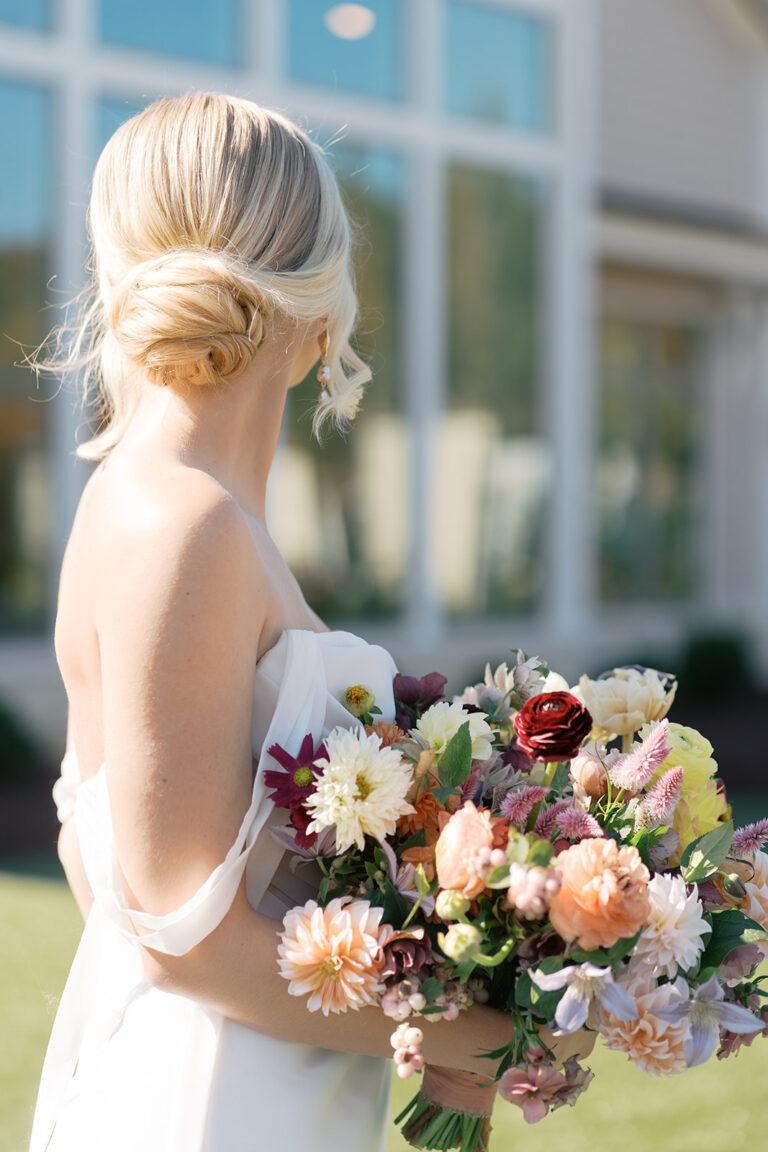 Colorful Garden Wedding Inspiration at Donovan Manor - biancanichole.com