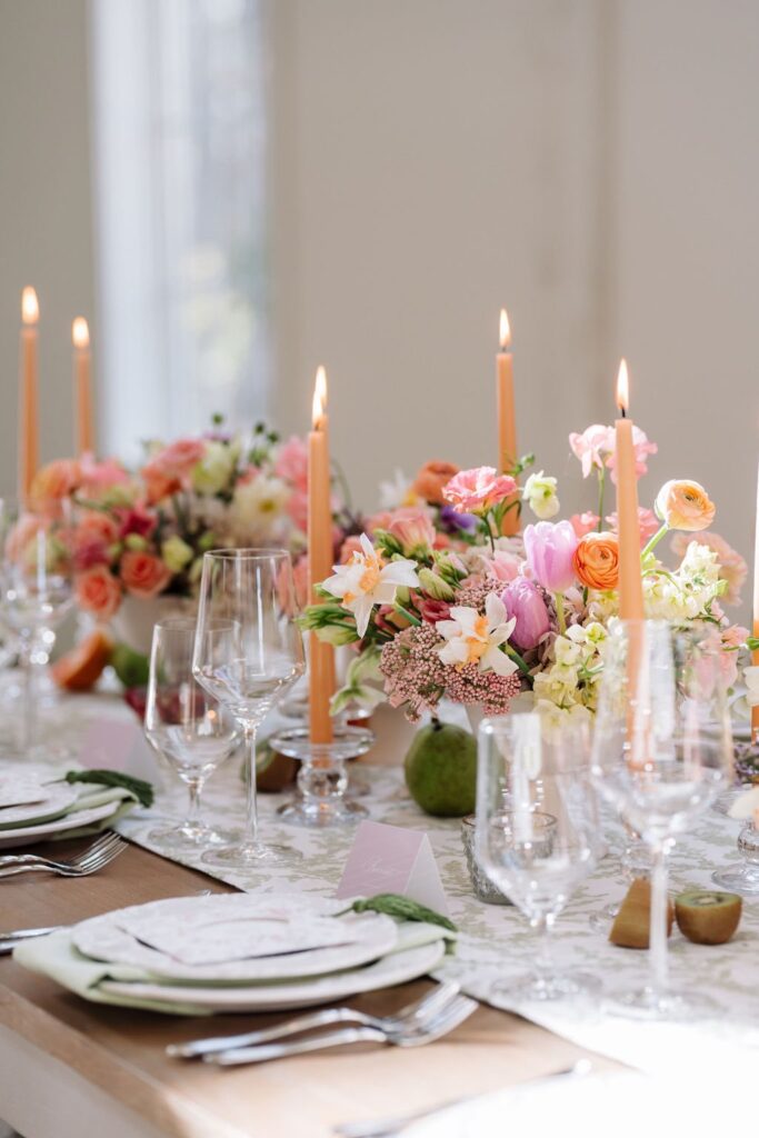 Colorful Spring Wedding Inspiration at Carolina Grove - biancanichole.com