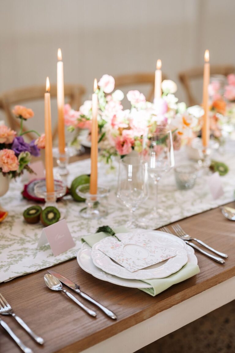 Colorful Spring Wedding Inspiration at Carolina Grove - biancanichole.com